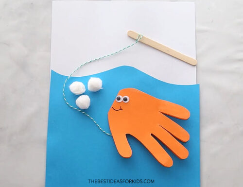 Fish Handprint Craft - The Best Ideas for Kids