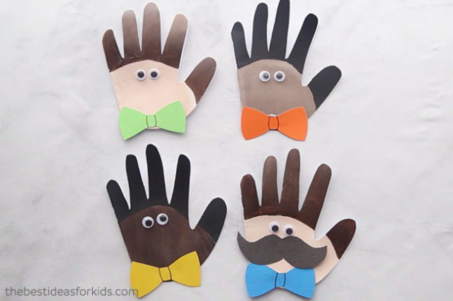 Father's Day Handprint Craft - The Best Ideas for Kids
