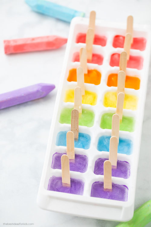 Chalk Ice - The Best Ideas for Kids
