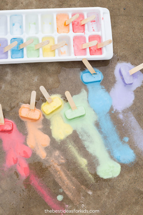 Chalk Ice - The Best Ideas for Kids