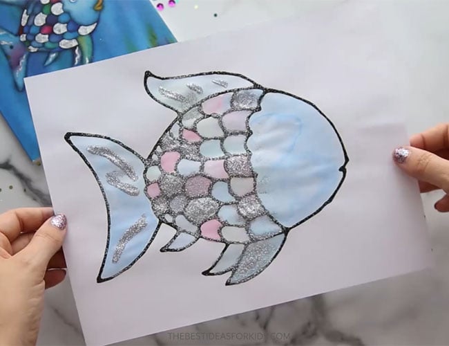 Rainbow Fish Craft (With Free Template) - The Best Ideas for Kids
