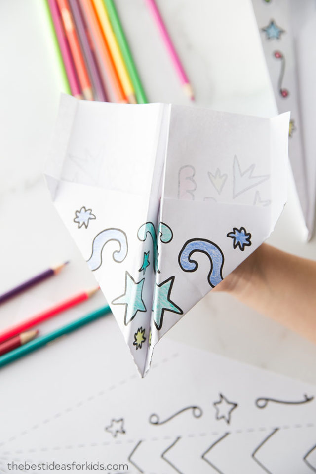 How to Make Paper Airplanes (with Free Printables) - The Best Ideas for ...