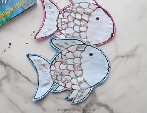 Rainbow Fish Craft (With Free Template) - The Best Ideas for Kids