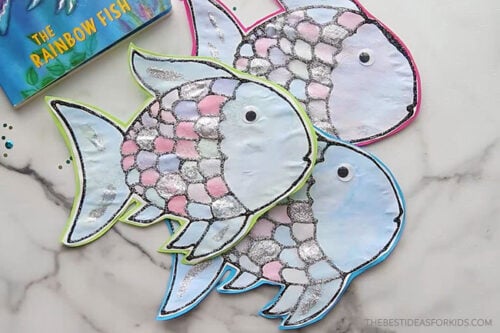 Rainbow Fish Craft (With Free Template) - The Best Ideas for Kids