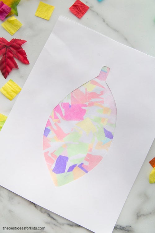 Bleeding Tissue Paper Art - The Best Ideas for Kids