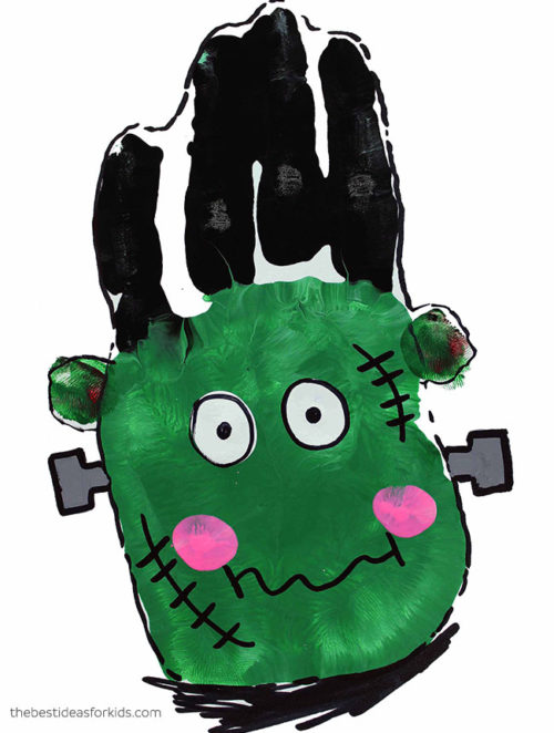 Halloween Handprint Art & Craft Ideas - The Best Ideas for Kids