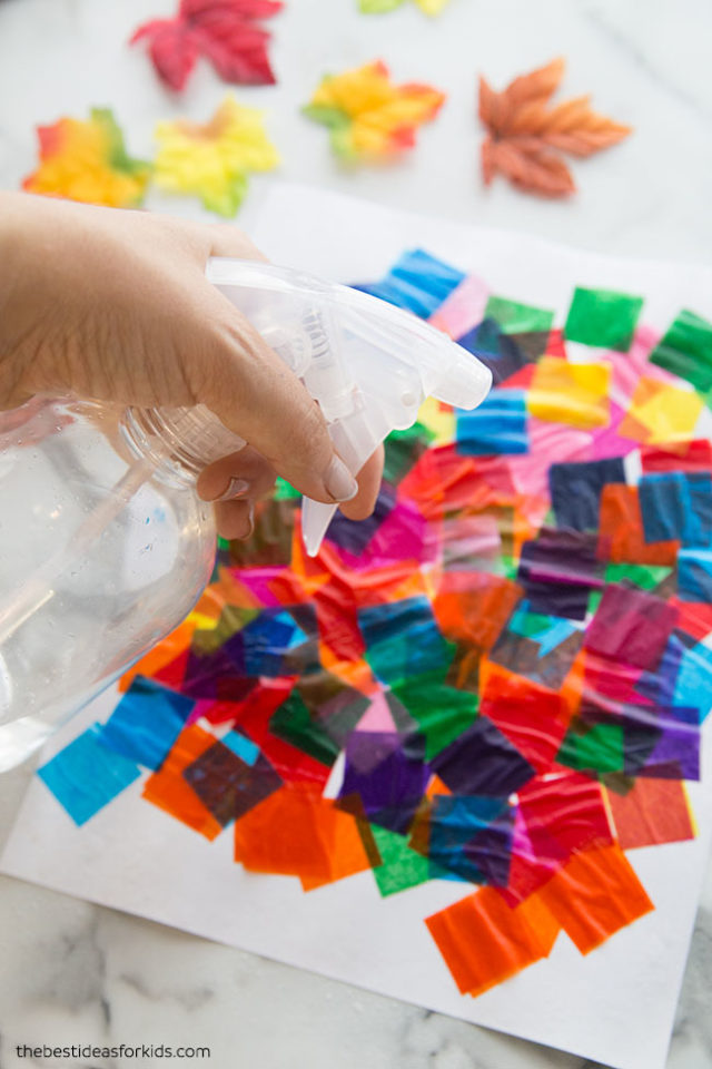 Bleeding Tissue Paper Art - The Best Ideas for Kids