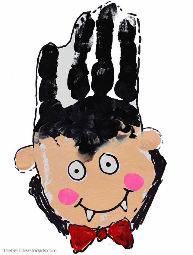 Halloween Handprint Art & Craft Ideas - The Best Ideas for Kids