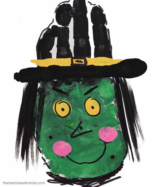 Halloween Handprint Art & Craft Ideas - The Best Ideas for Kids