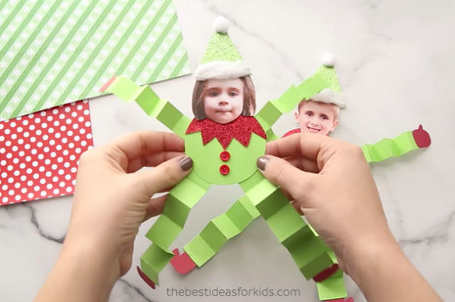 Paper Elf Craft (Free Printable) - The Best Ideas for Kids