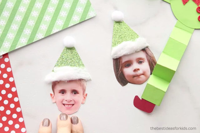 Paper Elf Craft (Free Printable) - The Best Ideas for Kids