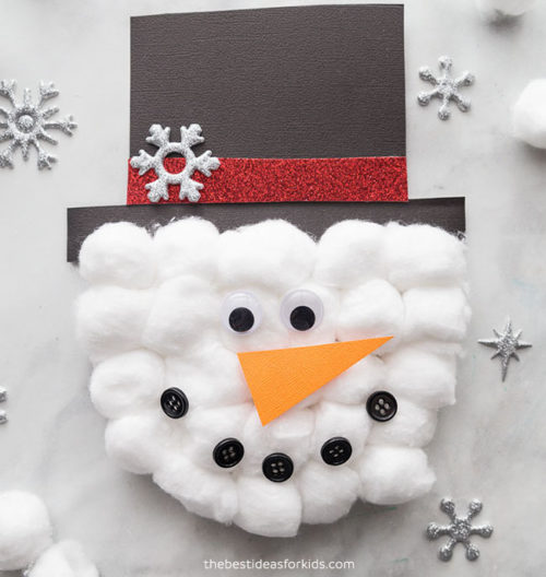 Snowman Card - The Best Ideas for Kids