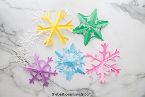 Snowflake Templates (Free Printables) - The Best Ideas for Kids