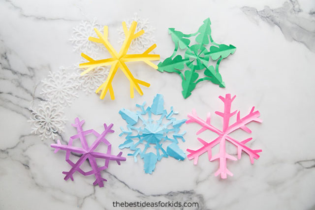 Dry Erase Marker Snowflakes - The Best Ideas for Kids