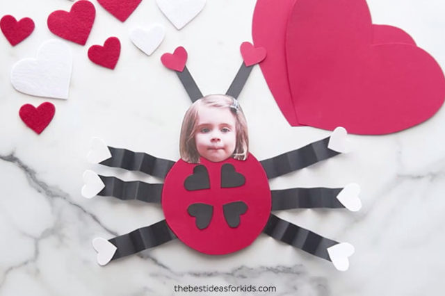 Valentine Ladybug Craft (with free printable)- The Best Ideas for Kids