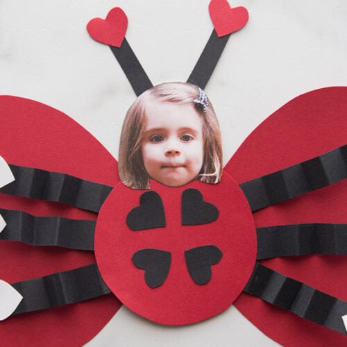 Valentine Bee Craft (with free printable) - The Best Ideas for Kids