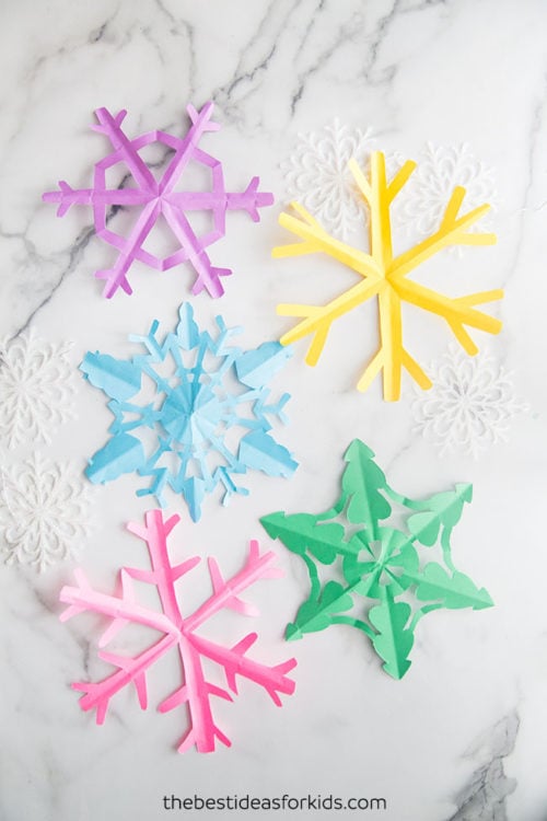 Snowflake Templates (Free Printables) - The Best Ideas for Kids