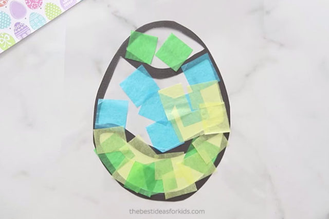 Easter Suncatcher (with free printable templates) - The Best Ideas for Kids