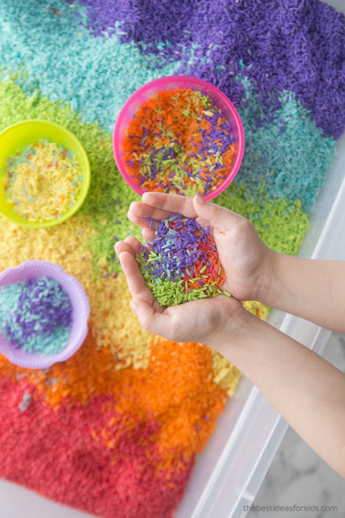 Rainbow Rice - The Best Ideas for Kids