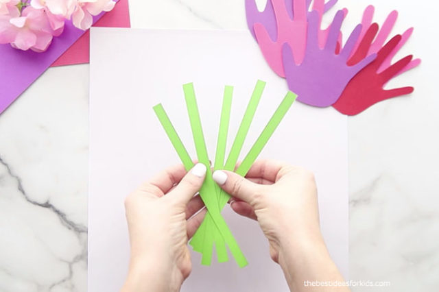 Handprint Flower Bouquet - The Best Ideas for Kids