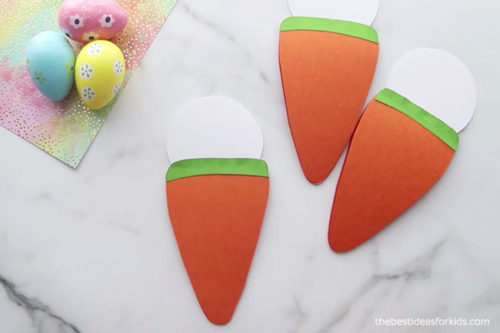 Easter Carrot Card - The Best Ideas for Kids
