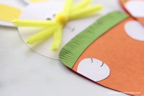 Easter Carrot Card - The Best Ideas for Kids