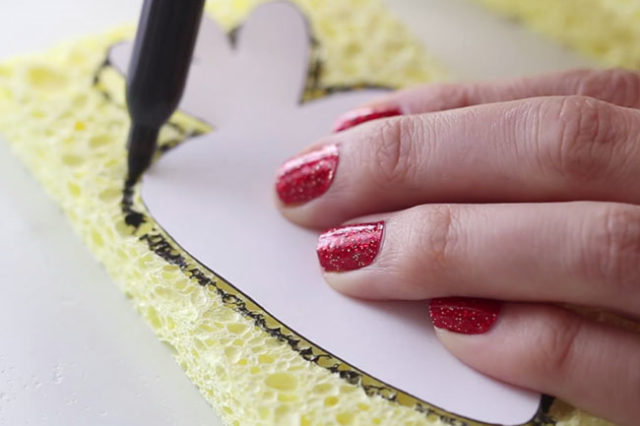 Easter Sponge Painting - The Best Ideas for Kids