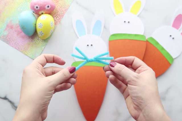 Easter Carrot Card - The Best Ideas for Kids
