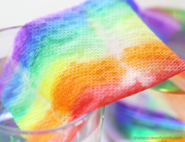 Grow a Rainbow Experiment - The Best Ideas for Kids
