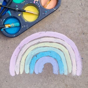 Spring Salt Painting - The Best Ideas for Kids