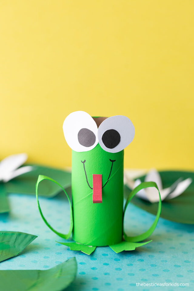 Toilet Paper Roll Frog - The Best Ideas for Kids