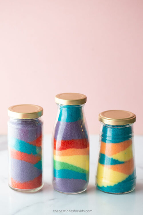 Colored Salt - The Best Ideas for Kids
