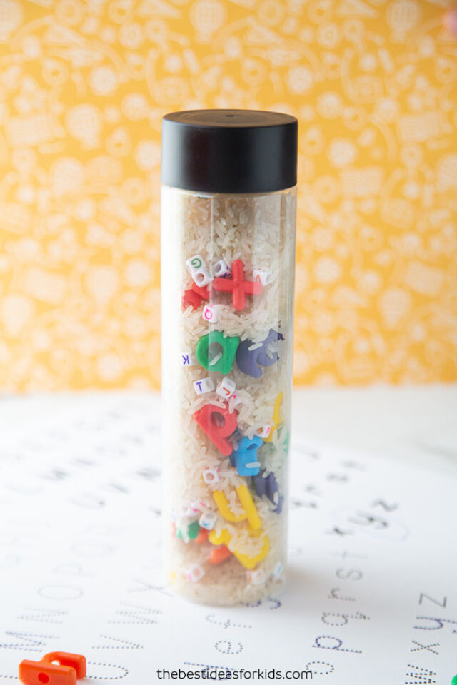 I Spy Alphabet Bottle - The Best Ideas for Kids