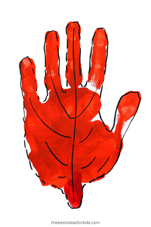 Fall Handprint Art - The Best Ideas for Kids