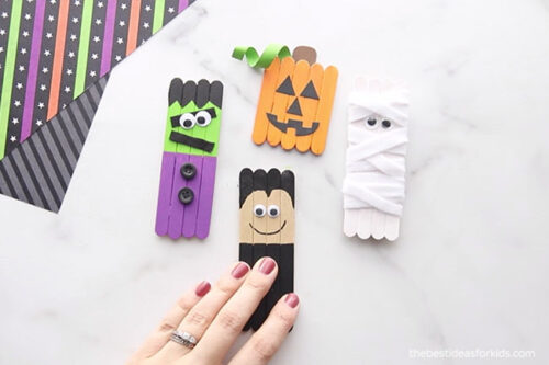 Halloween Popsicle Stick Crafts - The Best Ideas for Kids