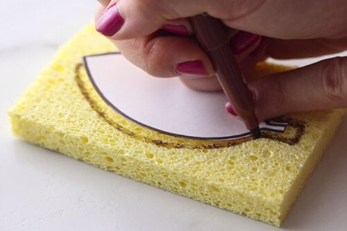 Leaf Sponge Painting - The Best Ideas for Kids