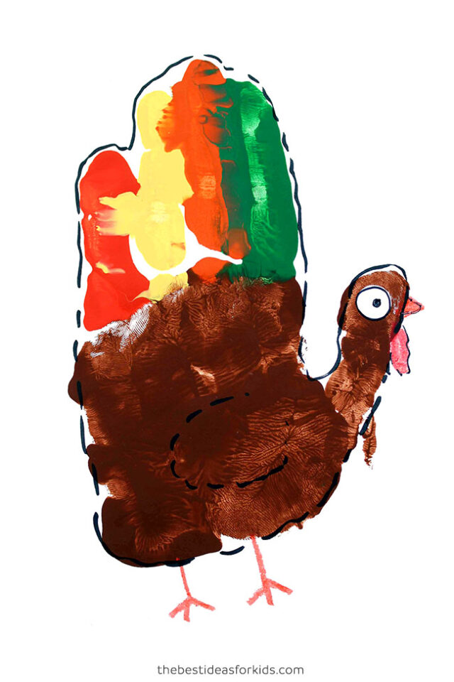 Fall Handprint Art - The Best Ideas for Kids