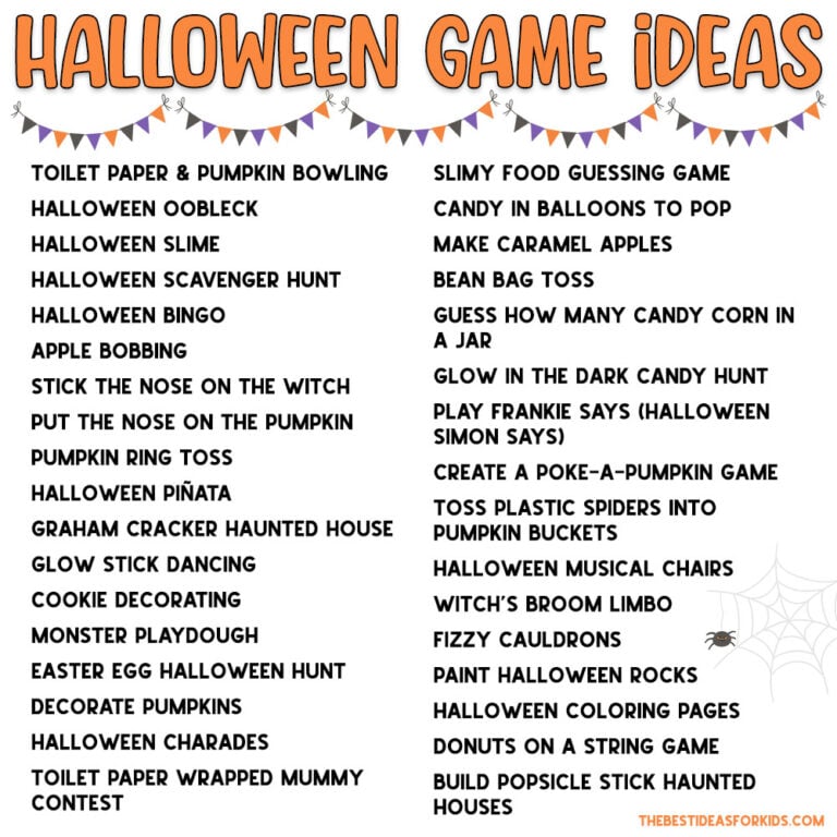 Halloween Game Ideas - The Best Ideas for Kids