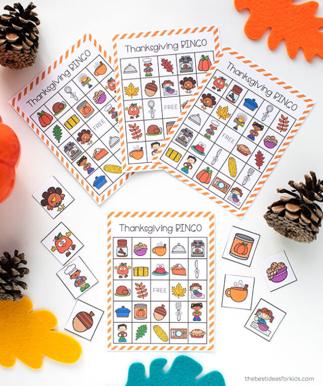 Thanksgiving Bingo (Free Printable) - The Best Ideas for Kids
