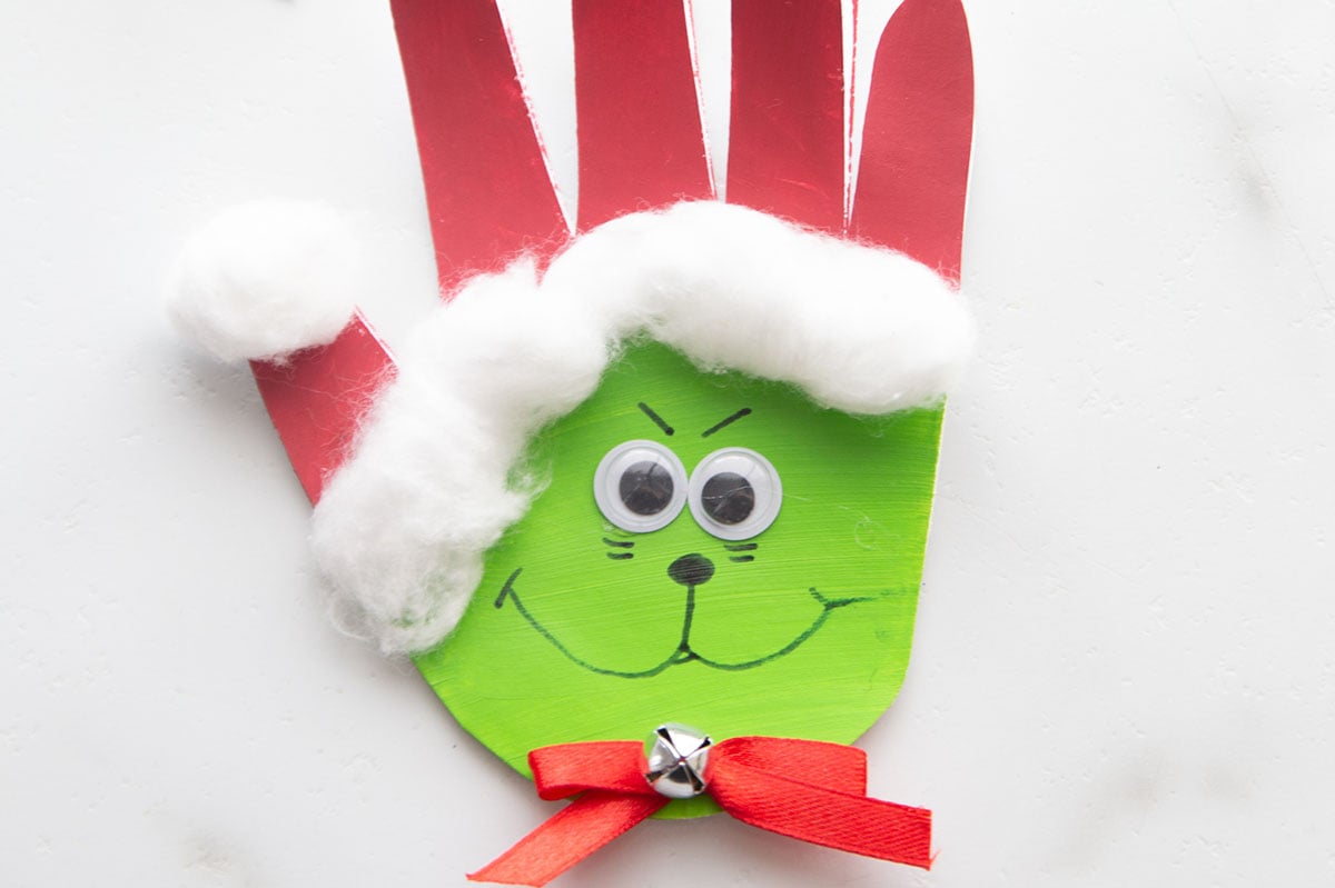 Grinch Printable Hands