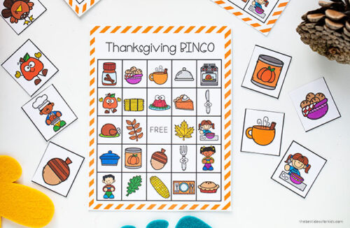 Thanksgiving Bingo (Free Printable) - The Best Ideas for Kids