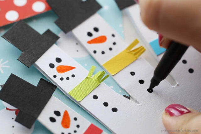Snowman Handprint - The Best Ideas for Kids