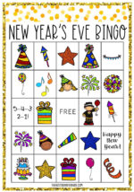 New Years Bingo (Free Printable) - The Best Ideas for Kids