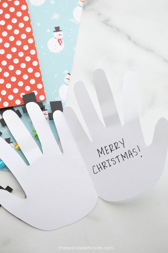 Snowman Handprint - The Best Ideas for Kids