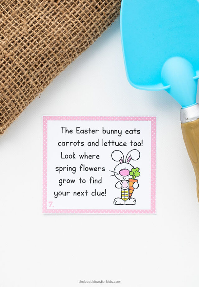 Easter Scavenger Hunt (with free printable) - The Best Ideas for Kids