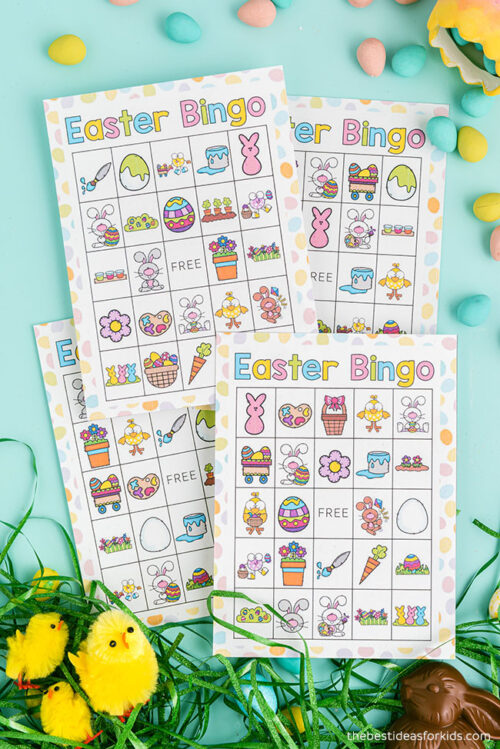 Easter Bingo (Free Printables) - The Best Ideas for Kids