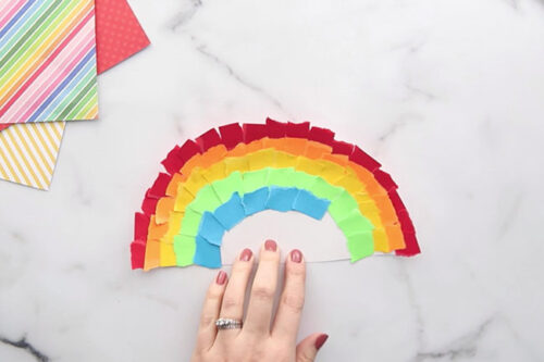 Paper Plate Rainbow - The Best Ideas for Kids