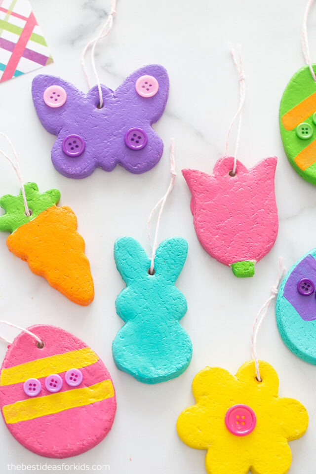 Salt Dough Easter Ornaments - The Best Ideas for Kids