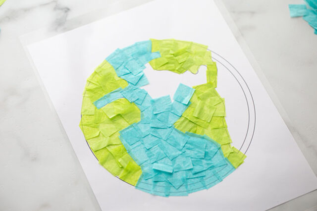 Earth Suncatcher Craft - The Best Ideas for Kids