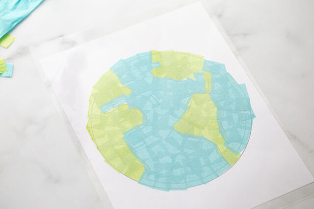 Earth Suncatcher Craft - The Best Ideas for Kids